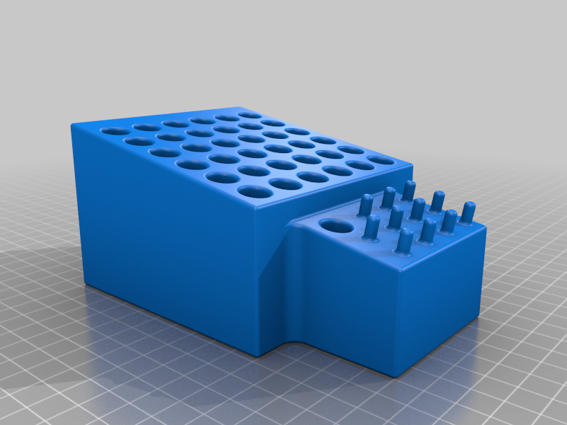 🔧 Leather Stamp Holder・Free STL File for ・Cults