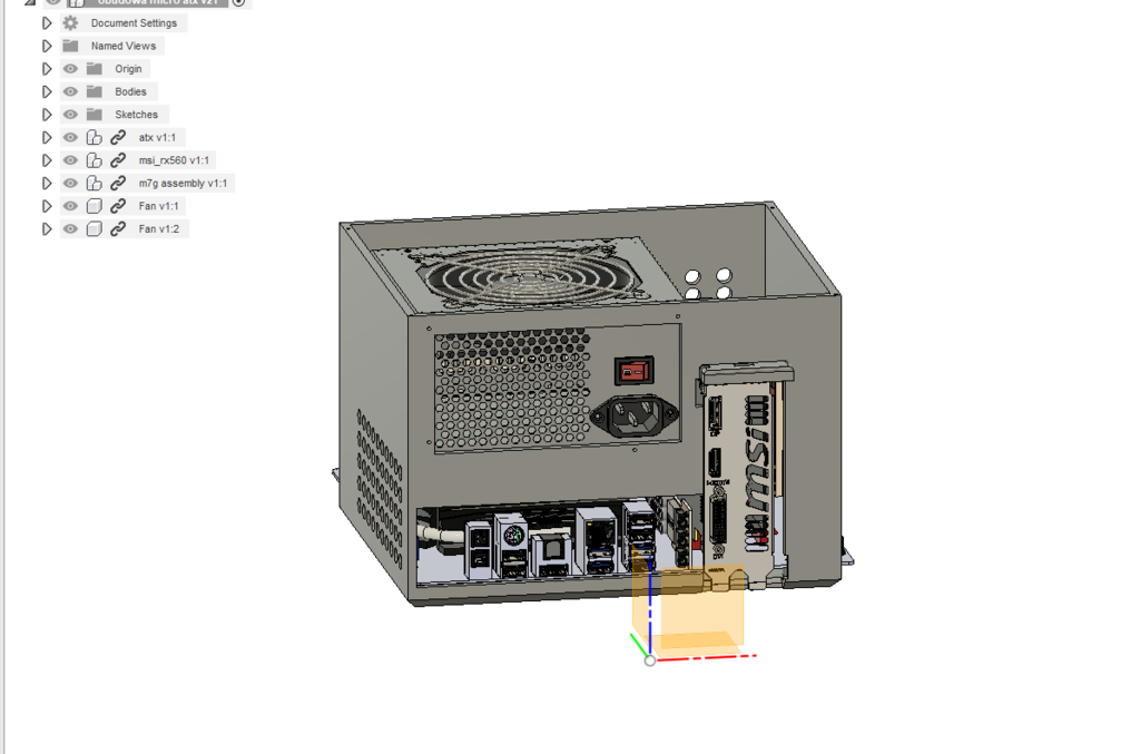 🤏 Micro ATX - REALLY small pc case・Free STL File for ・Cults