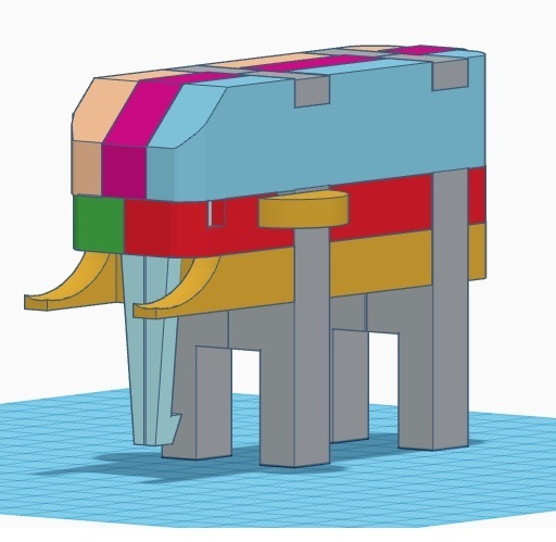 Free STL file Elephant Puzzle 🐘 ・3D printable design to download・Cults