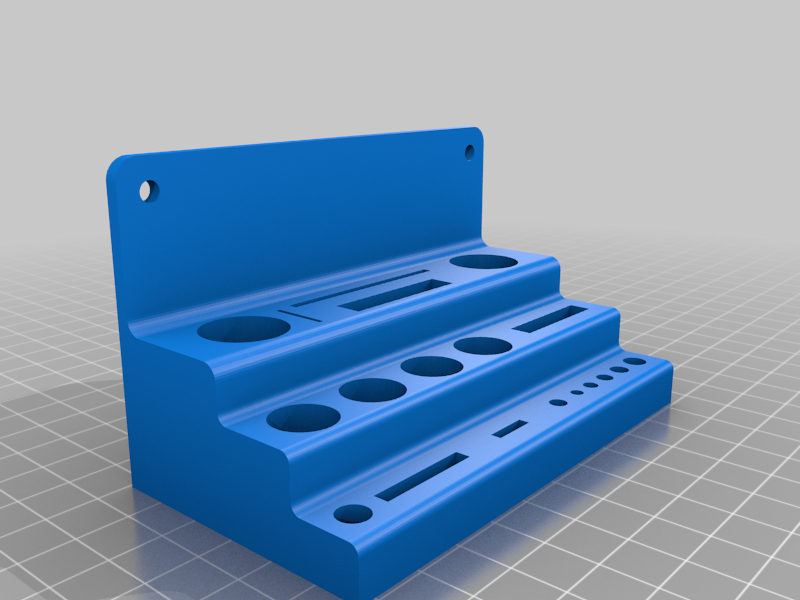 Free STL file CR-10 Wall Mount Tool Holder Remix 🔧 (GCODE)・3D printable ...