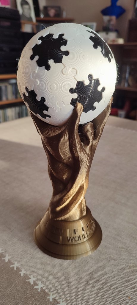 🗺️ Modified FIFA world cup for puzzle soccer ball・Free 3D File for ・Cults