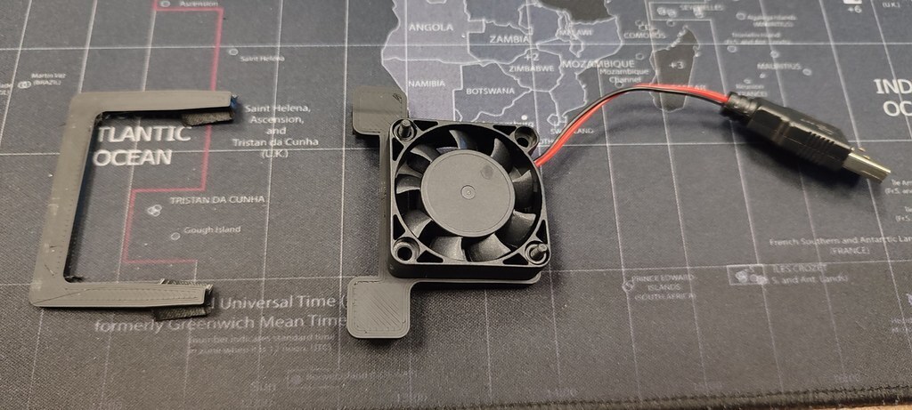 🔋 40x40 Fan support & Anker Battery arm for HTV ViVe Wireless・Free 3D ...