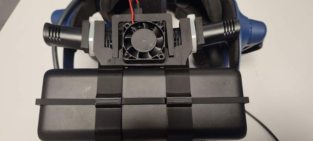 🔋 40x40 Fan support & Anker Battery arm for HTV ViVe Wireless・Free 3D ...