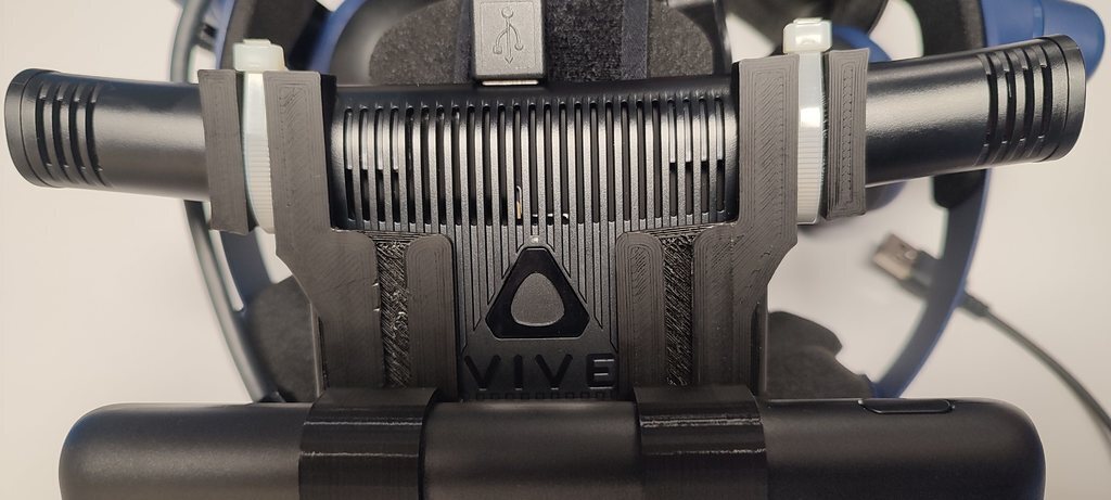 🔋 40x40 Fan support & Anker Battery arm for HTV ViVe Wireless・Free 3D ...