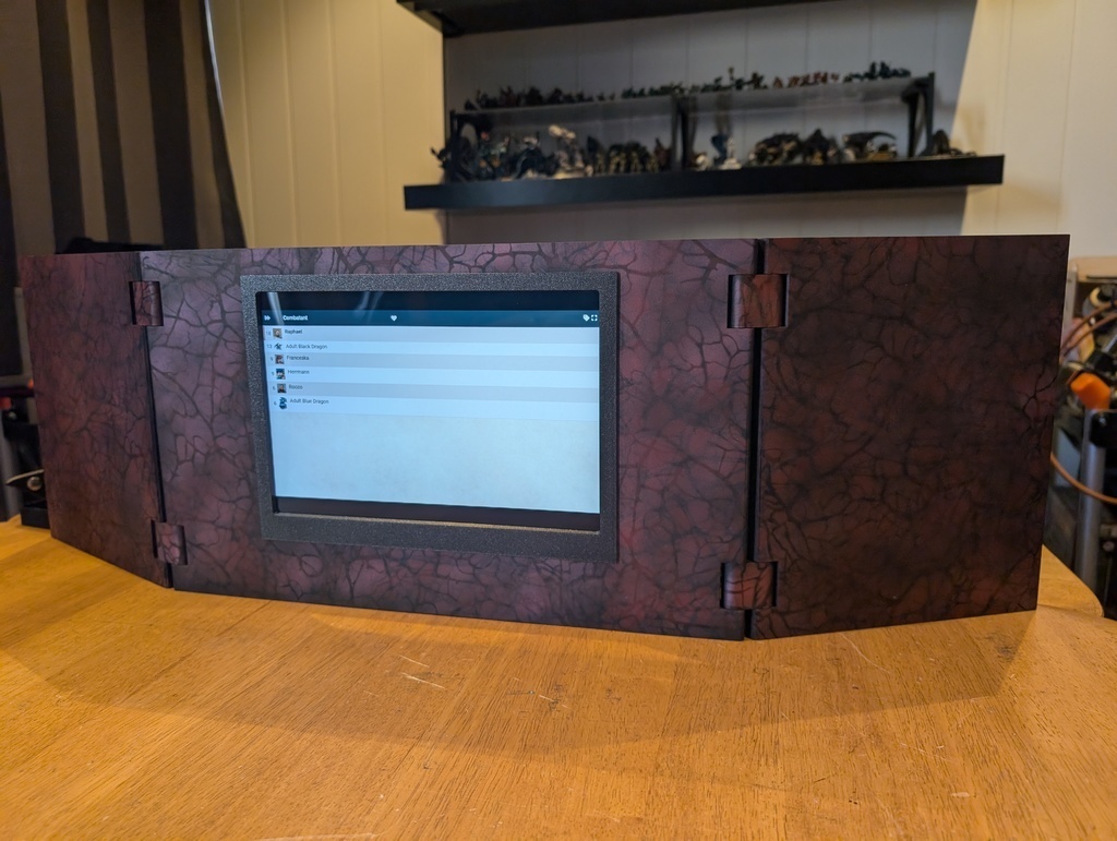 🎲 DM ScreenScreen・Free 3D File for ・Cults