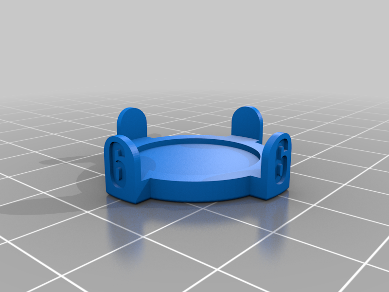 Free STL file Numbered bases for miniatures (resin) 🎲・3D printable ...