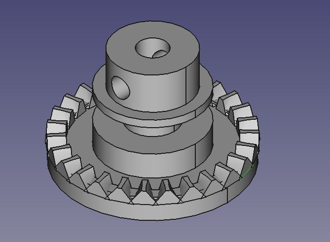 STL file Crown gear 27z 👑 ・3D print object to download・Cults