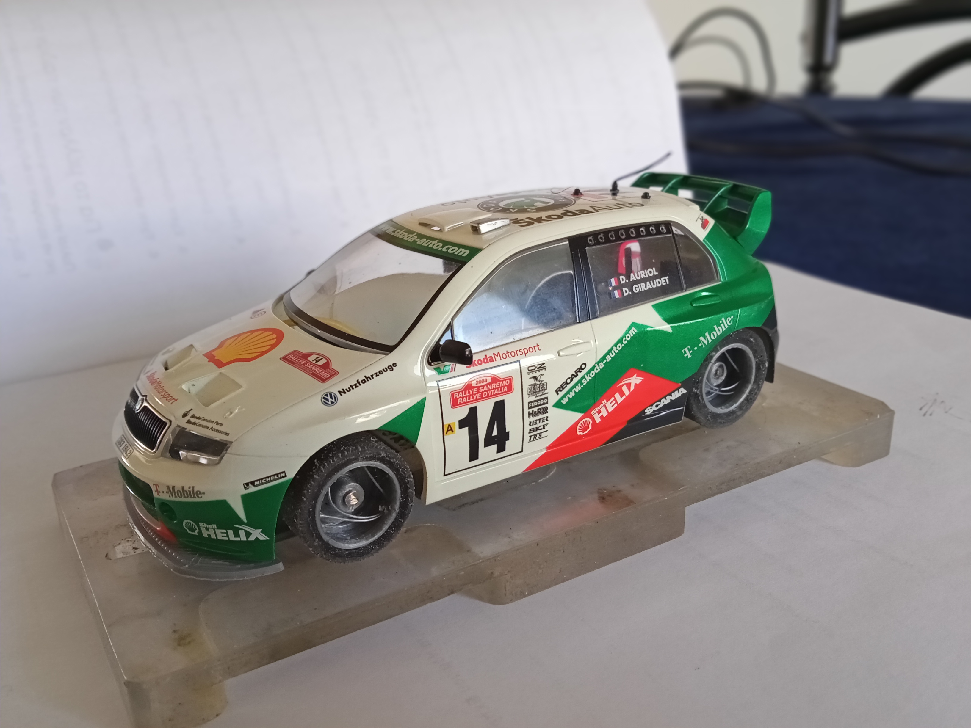STL 文件 Chassis for the Skoda Fabia WRC by Scalextric 🚁 ・可下载 3D 打印模型・Cults
