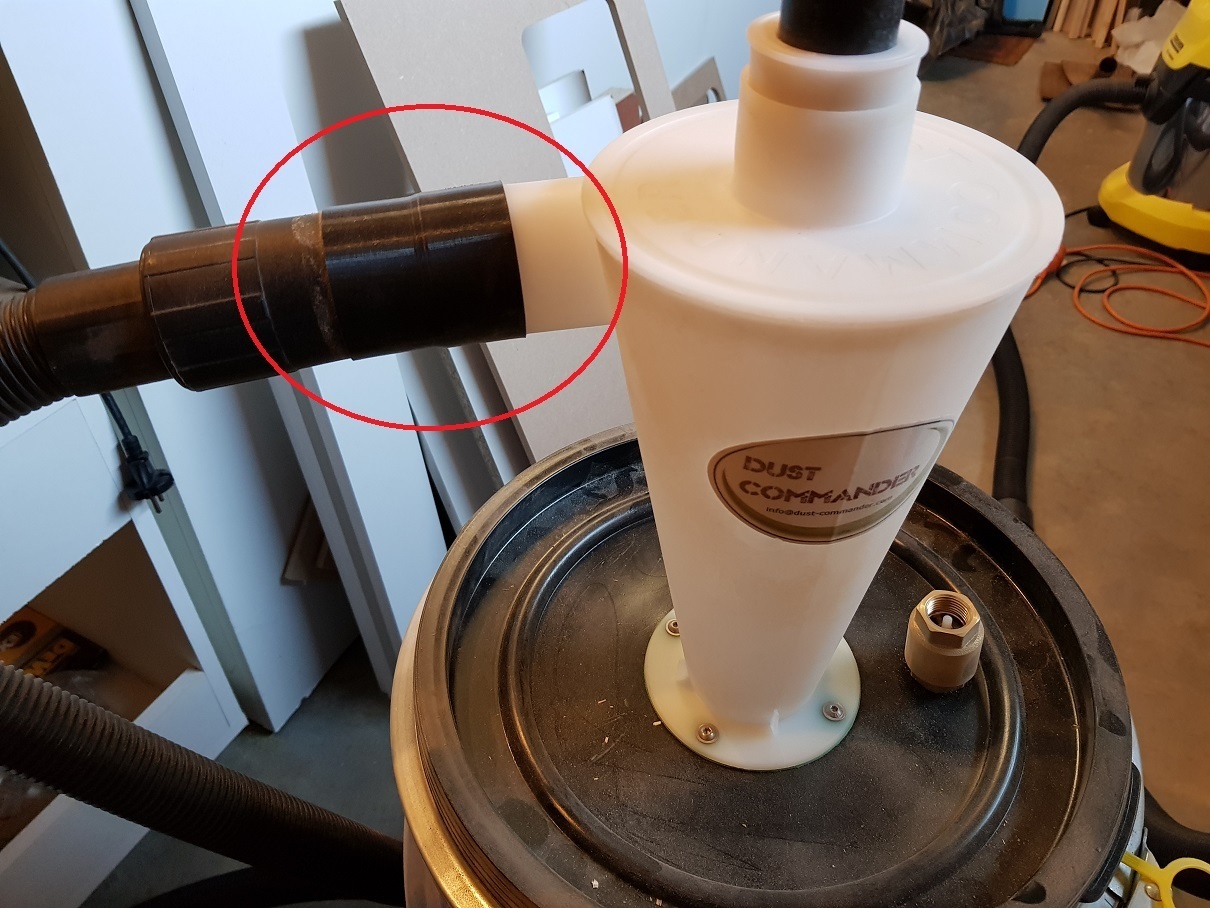 Free STL file 55mm to 53mm cyclone vacuum adapter 🌀 ・3D print design to ...