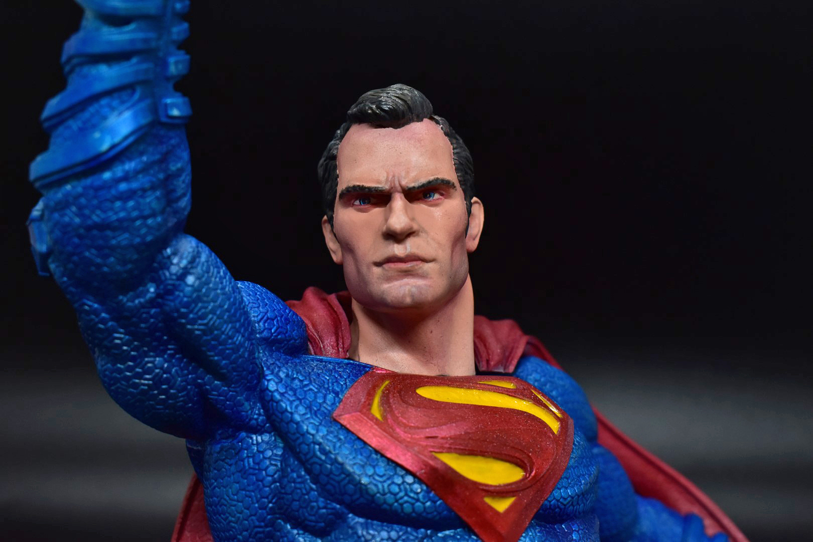3D printer B3DSERK June Term: Superman Bust 1/4 ready for printing ...