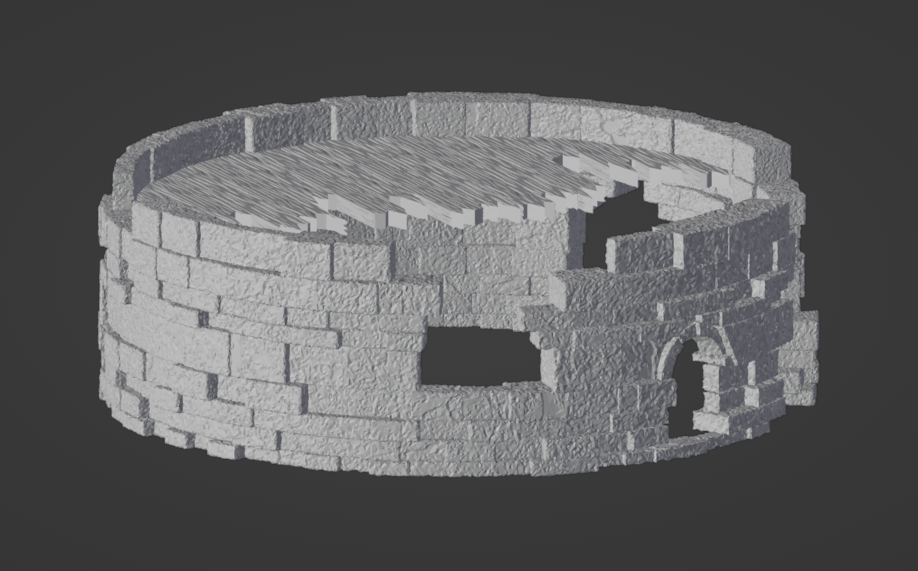 Free 3D file Ruined Wizard's Tower ( 28mm Scale ) 🪄 ・3D printer design ...