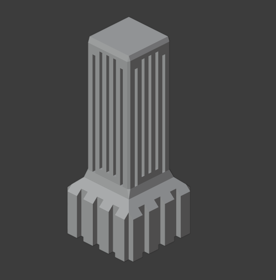 Free 3D file Dwarven Style Square Pillar (28mm Scale) 🟪 ・Template to ...