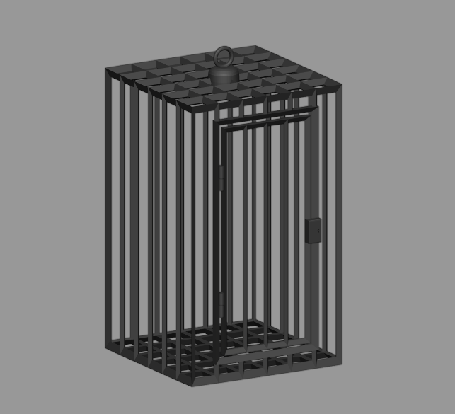 Free 3D file Iron Prisoner Cage 🎲 ・3D printable object to download・Cults