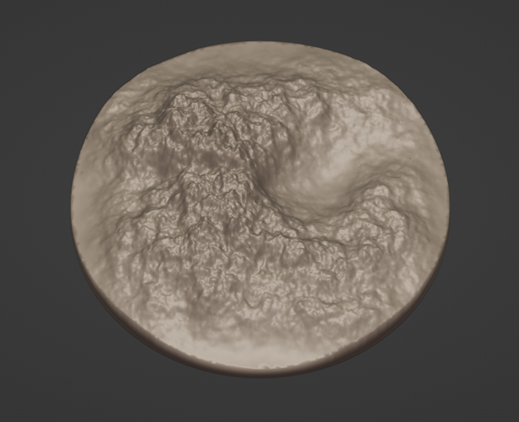 🌍 Basic Earth - Freshly Dug (25mm Base)・Free 3D File for ・Cults