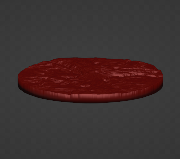 🌋 Basic Cooled Lava (25mm Base)・Free 3D File for ・Cults