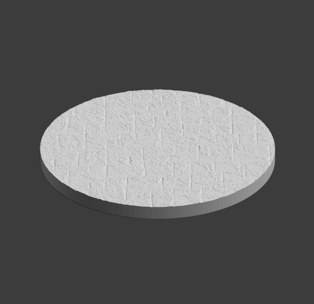 🧱 Basic Brick (Rough - 25mm Base)・Free 3D File for ・Cults