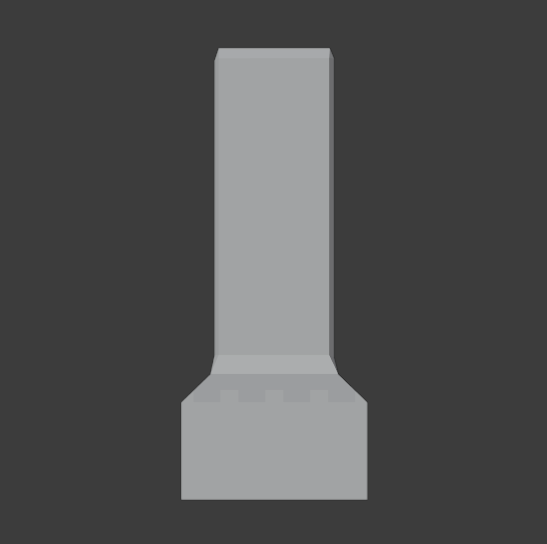 Free 3D file Dwarven Style Square Pillar (28mm Scale) 🟪 ・Template to ...