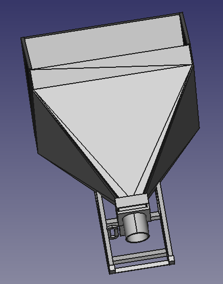 Free STL file trémie à béton couchée / laydown concrete bucket 🪣・3D ...