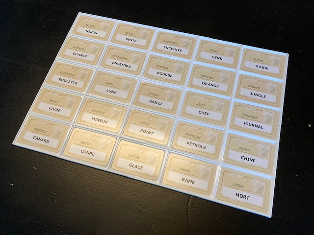 🧑‍💻 BOARD GAME CODE NAMES・Free STL File for ・Cults