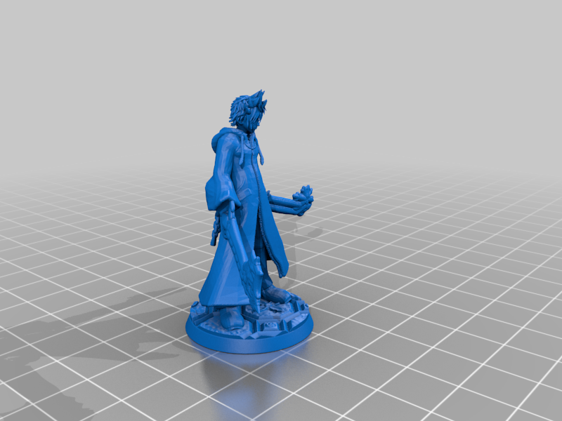 🎮 Roxas (KH3)・Free STL File for ・Cults