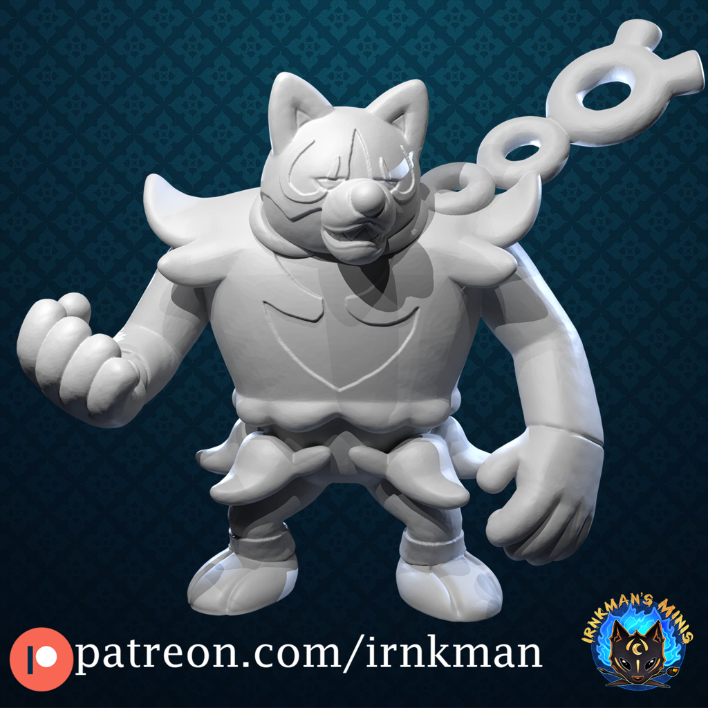 Free STL file Okidogi (Pokemon 35mm True Scale) 🐉・3D printable model to ...