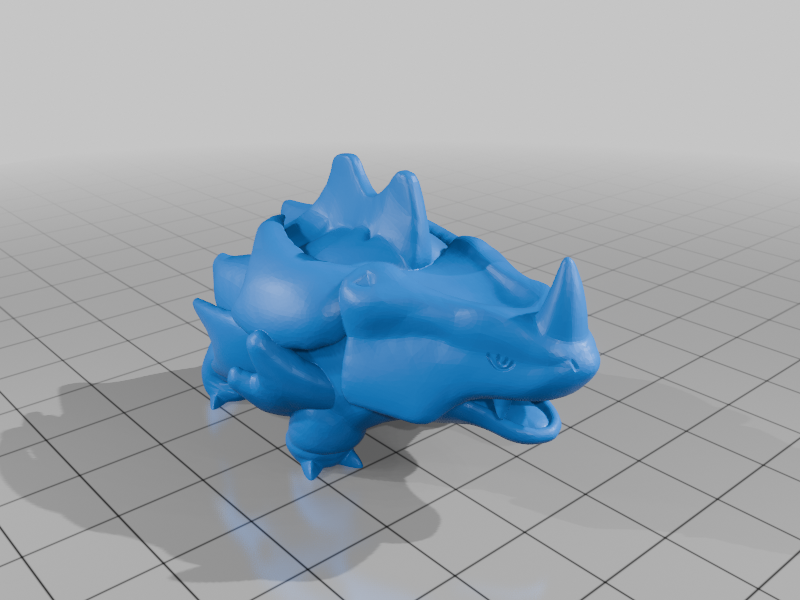 Archivo 3D gratis Rhyhorn / Rhydon / Rhyperior (Pokemon 35mm Scale ...