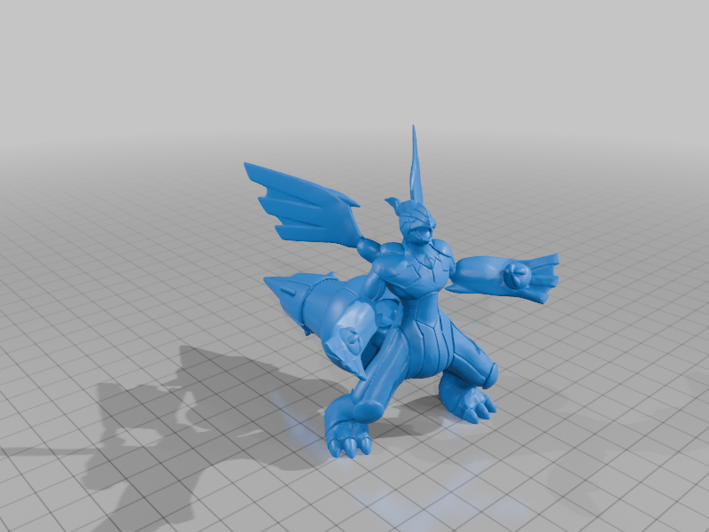 Archivo 3D gratis Zekrom (Serie Pokemon a escala de 35 mm) 🐉 ・Modelo ...