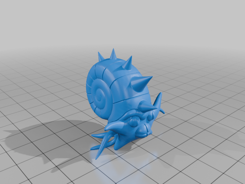 Free 3D file Omanyte / Omastar (Pokemon 35mm Scale Series) 🐉 ・3D ...