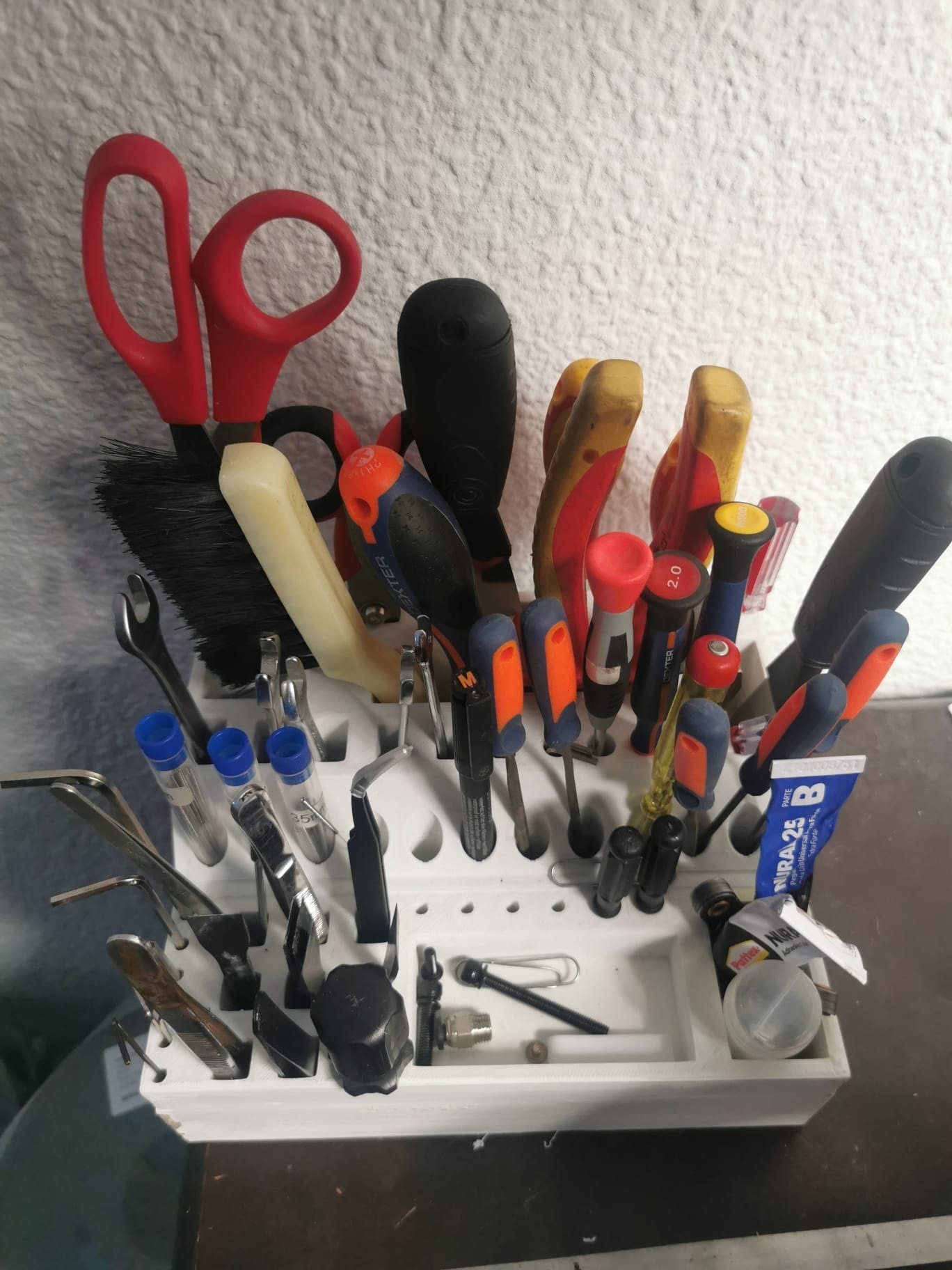 STL file 3D tool organizer 🖨️・Template to download and 3D print・Cults