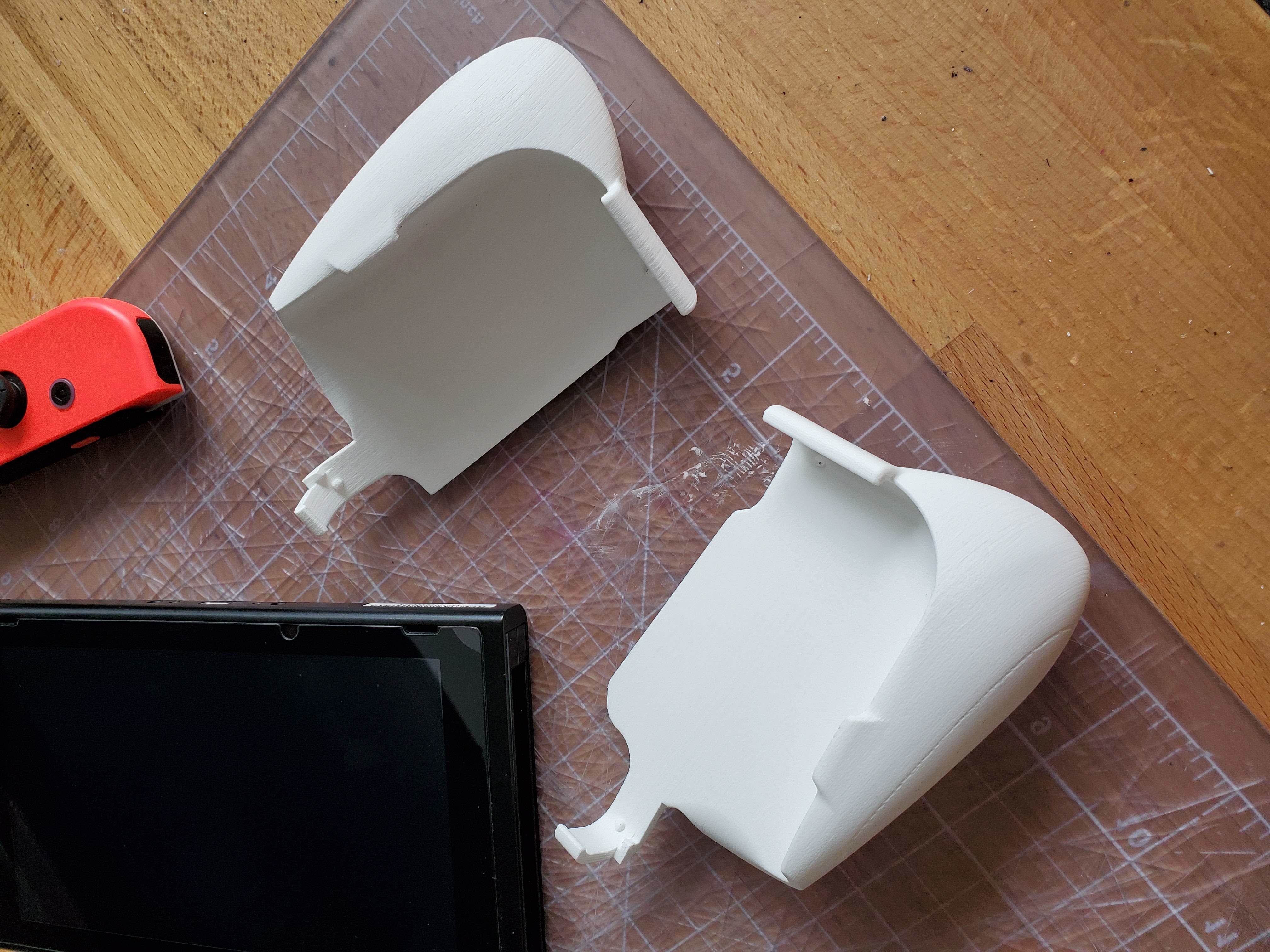 3D printed Nintendo Switch - Ergonomic Grip (Original + OLED) • made ...