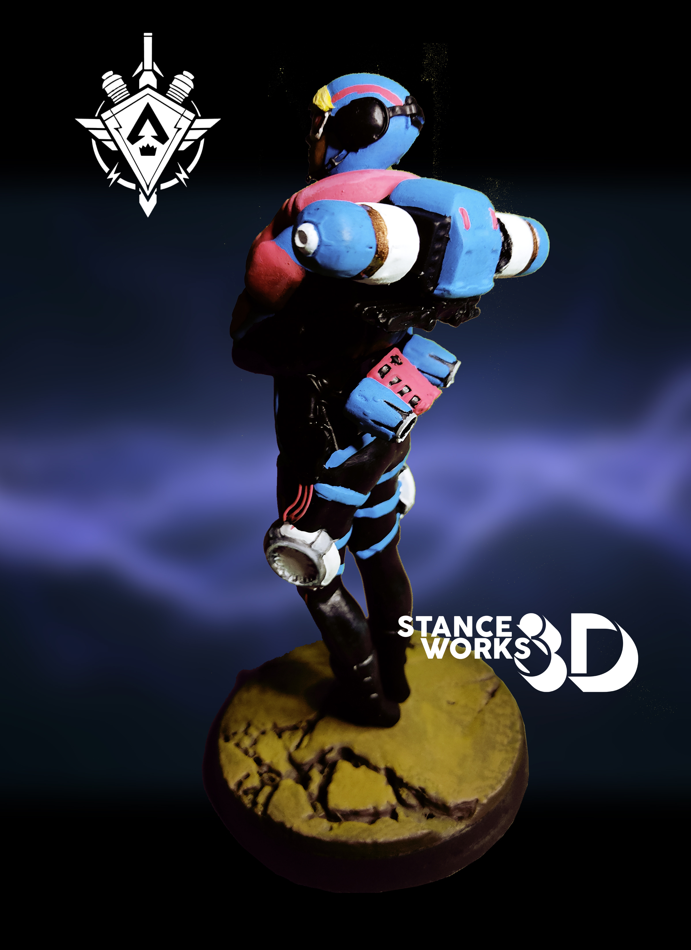 STL file WATTSON APEX LEGENDS-VAPOREWAVE 🎲 ・3D printing model to ...