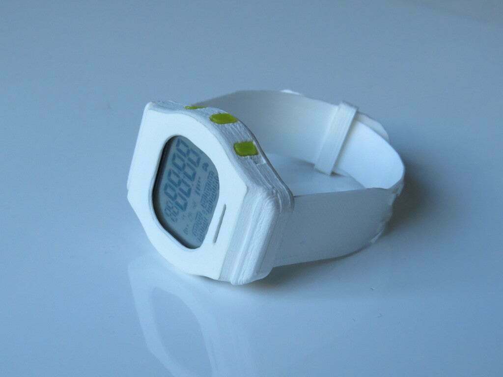 Free STL file Fitness Watch with Heart Rate Sensor ⌚ ・3D printing idea ...