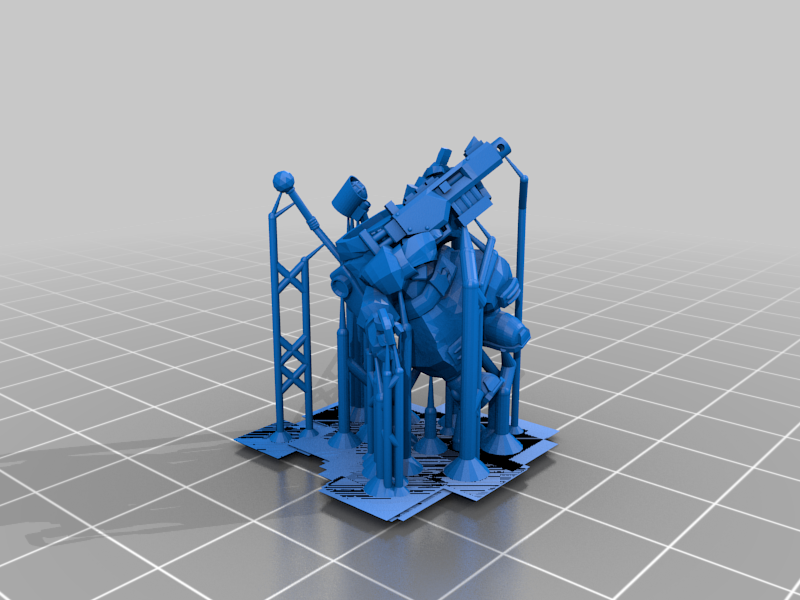 🐜 Ant-stronaut Autogunners・Free 3D File for ・Cults