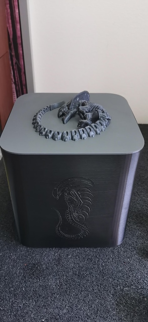 👽 Alien Box・Free 3D File for ・Cults