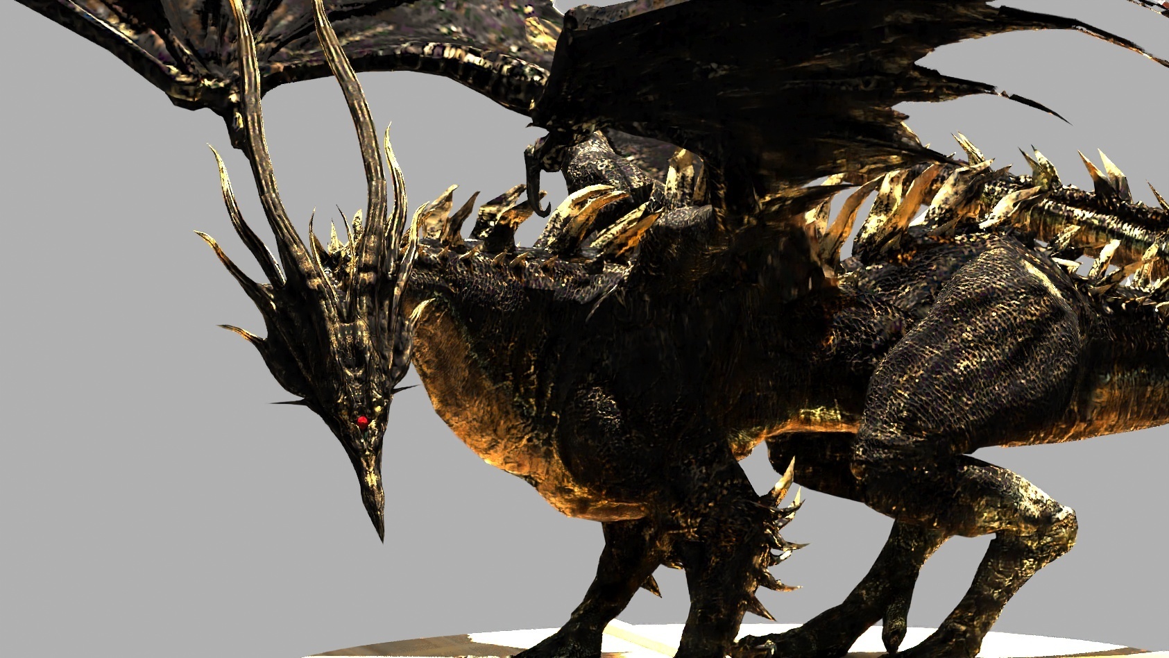 🐉 Black Dragon Kalameet Dark Souls・ STL File for ・Cults