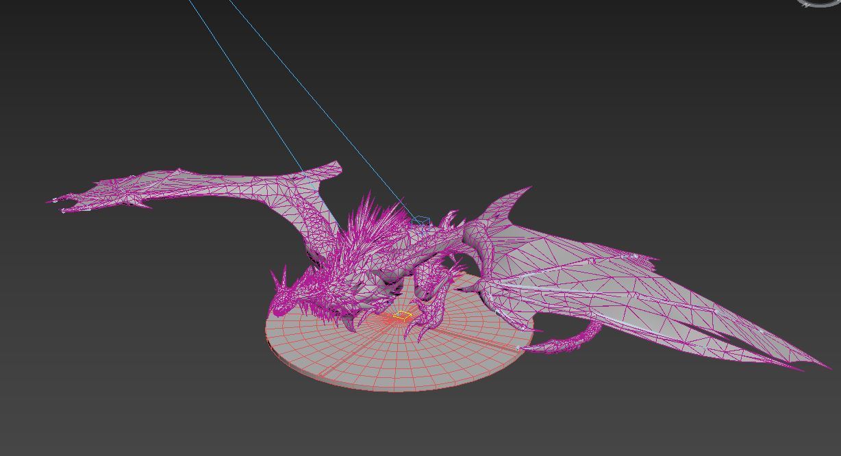 STL file Drake Dark souls Low-poly 3D model 🐉 (OBJ)・3D printable model ...