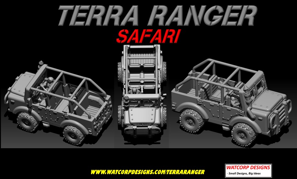 3D file Terra Ranger Wargames Trucks 🚚 ・Model to download and 3D print ...