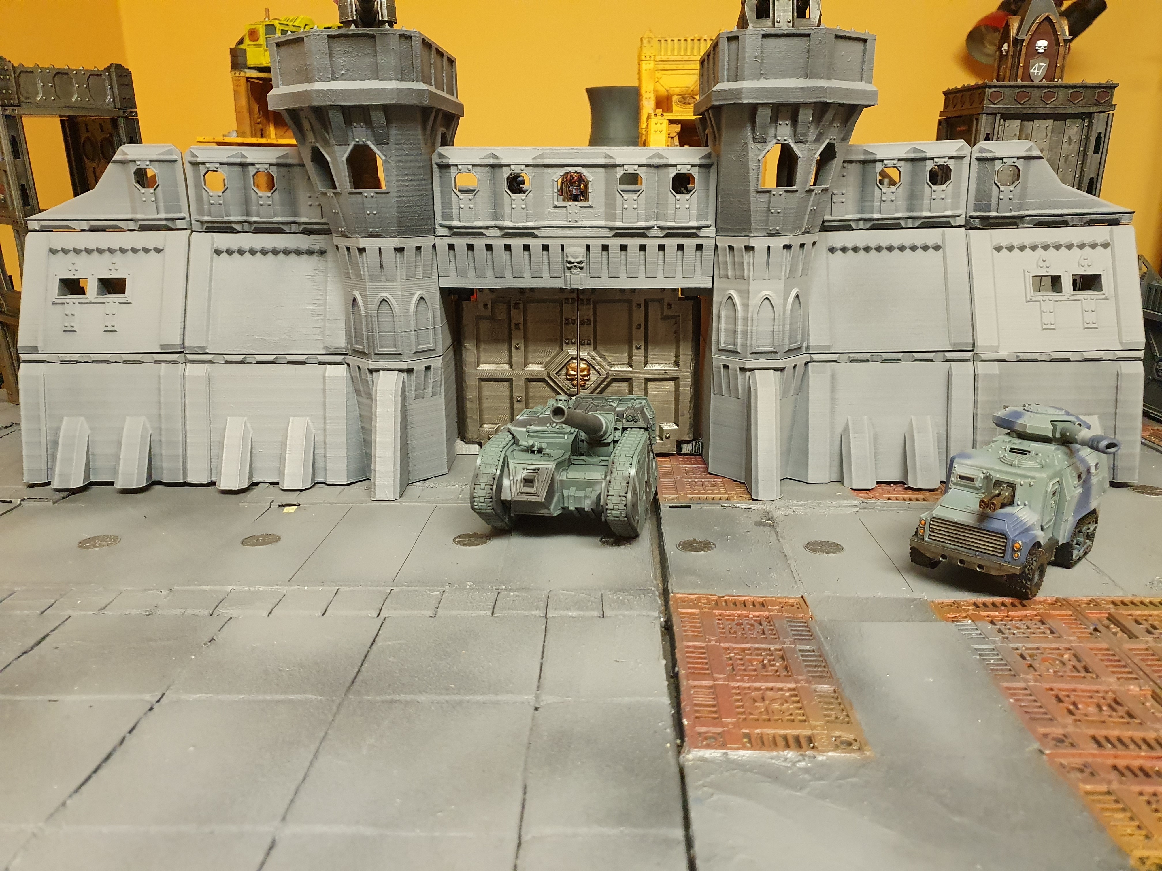 3D file Modu-Fort - Modular Fort for Wargames 🦸 ・3D printer model to ...