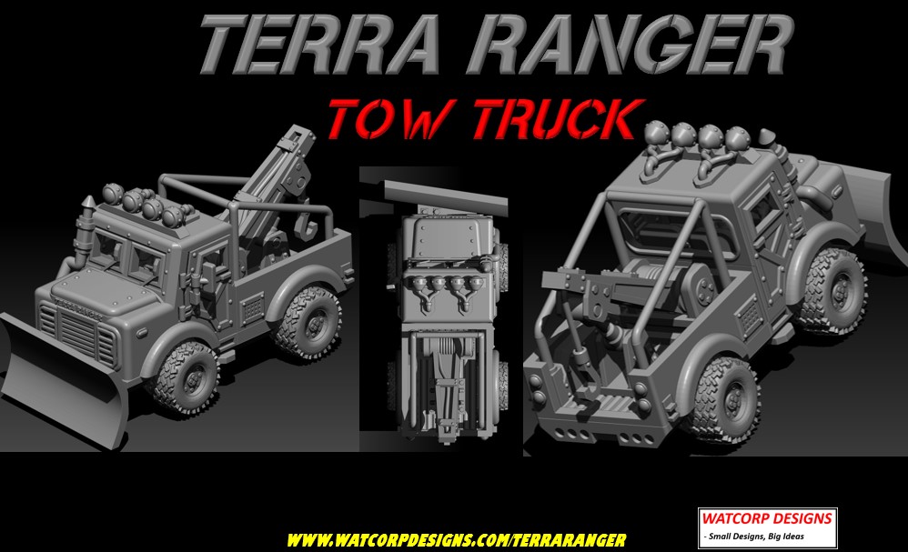3D file Terra Ranger Wargames Trucks 🚚 ・Model to download and 3D print ...
