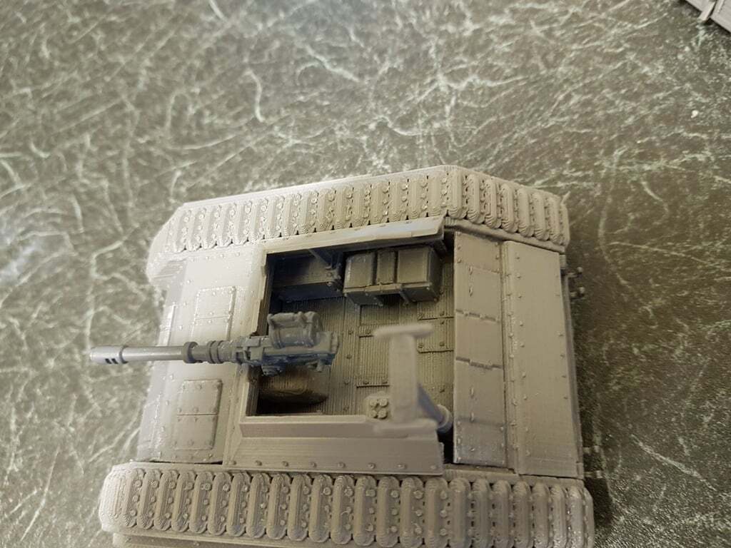 Imprimer en 3D Mise à niveau du char scout pour Zerber・Cults