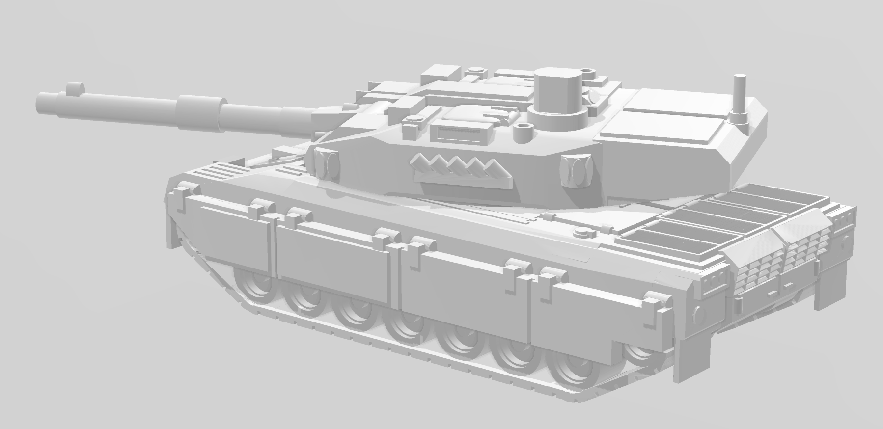 🪖 Generic Main Battle Tank・ 3D File for ・Cults