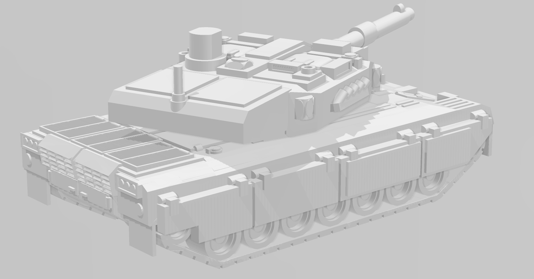 🪖 Generic Main Battle Tank・ 3D File for ・Cults