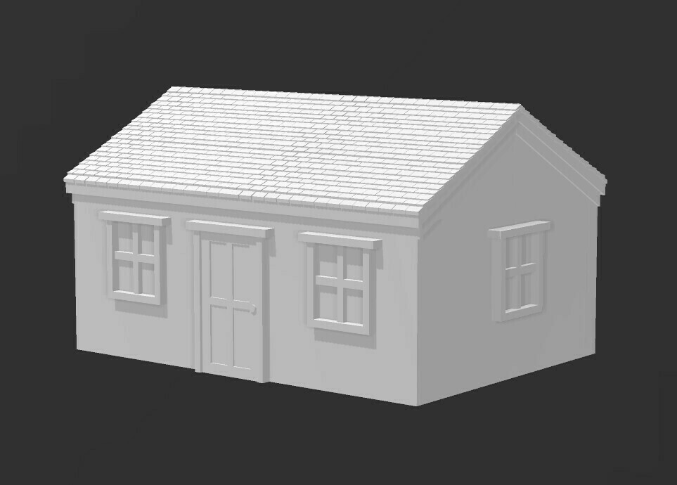 🤏 SMALL HOUSE・ STL File for ・Cults