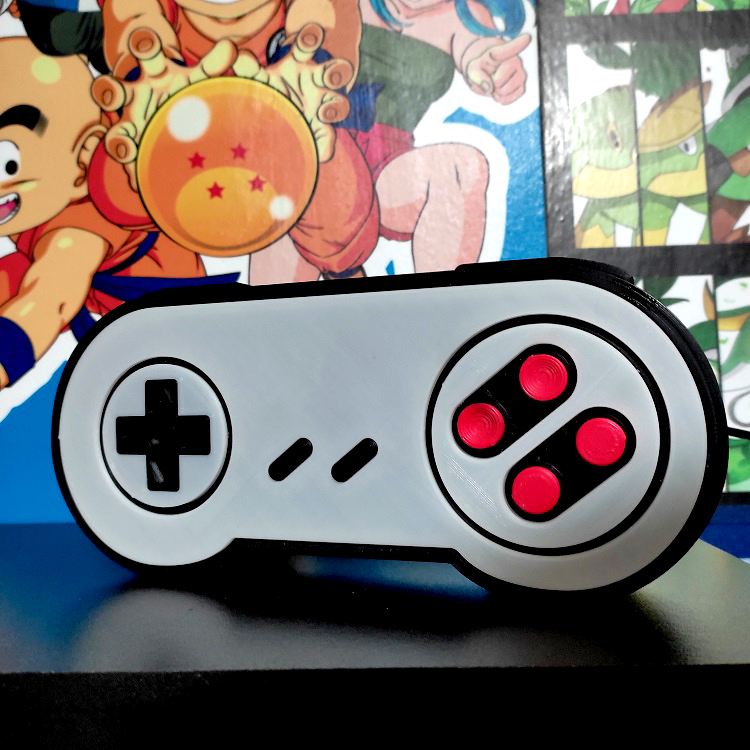 STL file SNES Controller Light Led 🎛️・3D printable model to download・Cults