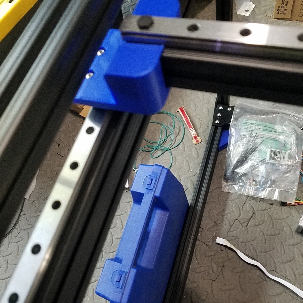 Free 3D file 2525 X axes to MGN12 rail mount T bracket 25mm x 25mm W ...