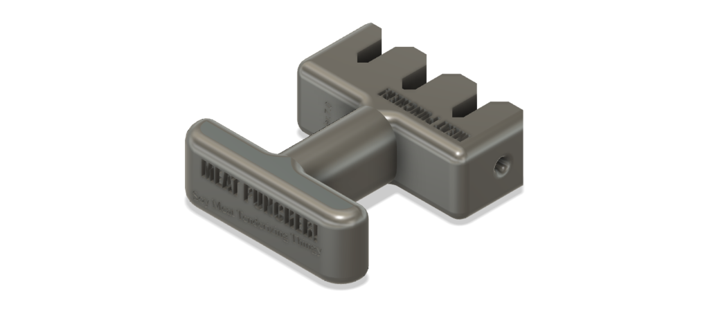 🍖 MEAT PUNCHER The hand held meat tenderizer thingy!・Free 3D File for ...