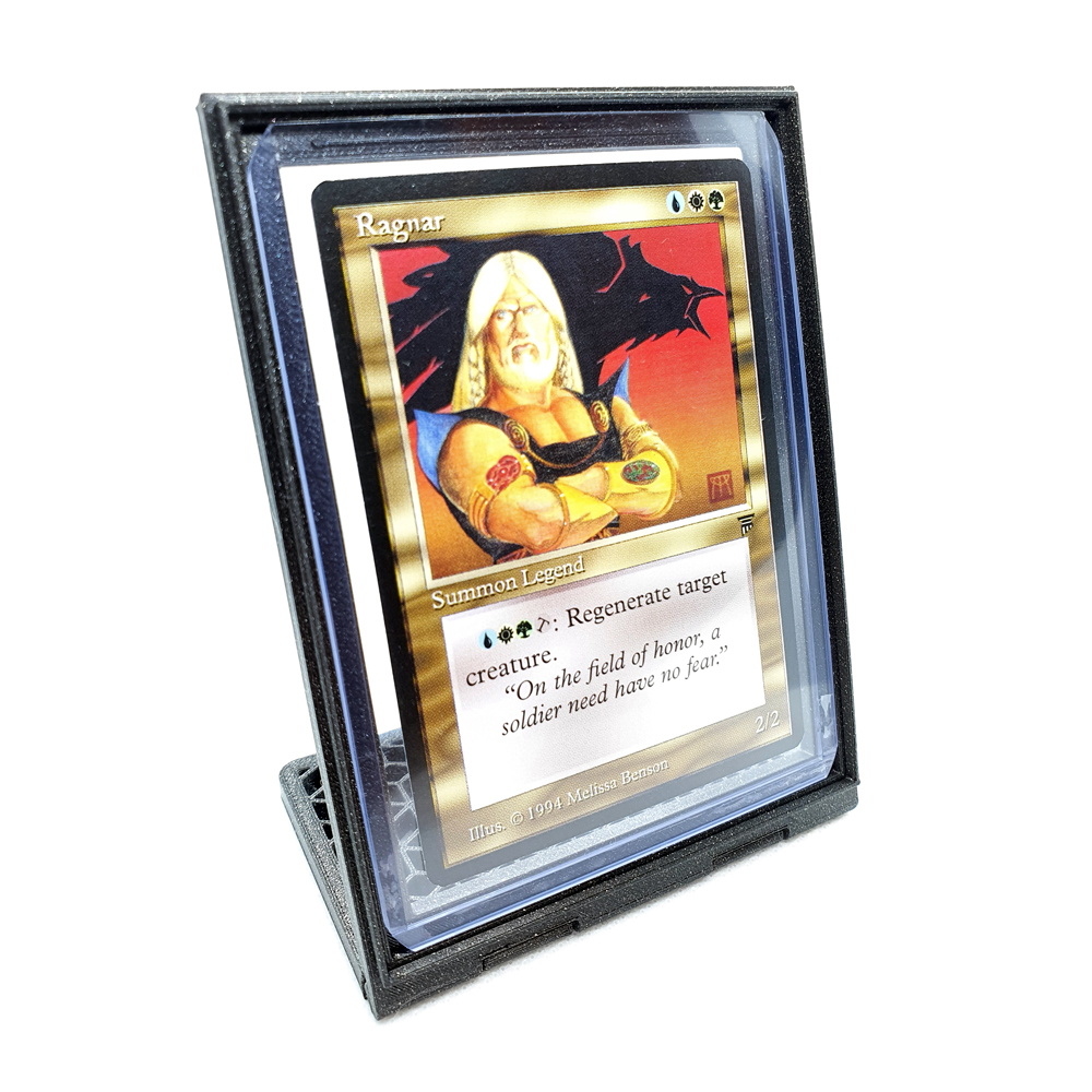 STL file Game card frame with Toploader 🖼️ ・Design to download and 3D ...