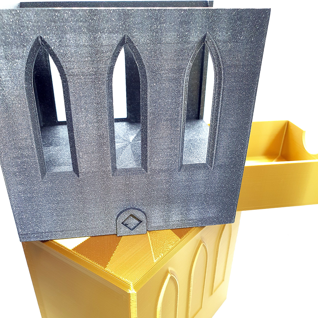 STL file Deck Box Magic EDH / Commander - Magic The Gathering (MTG) - V ...