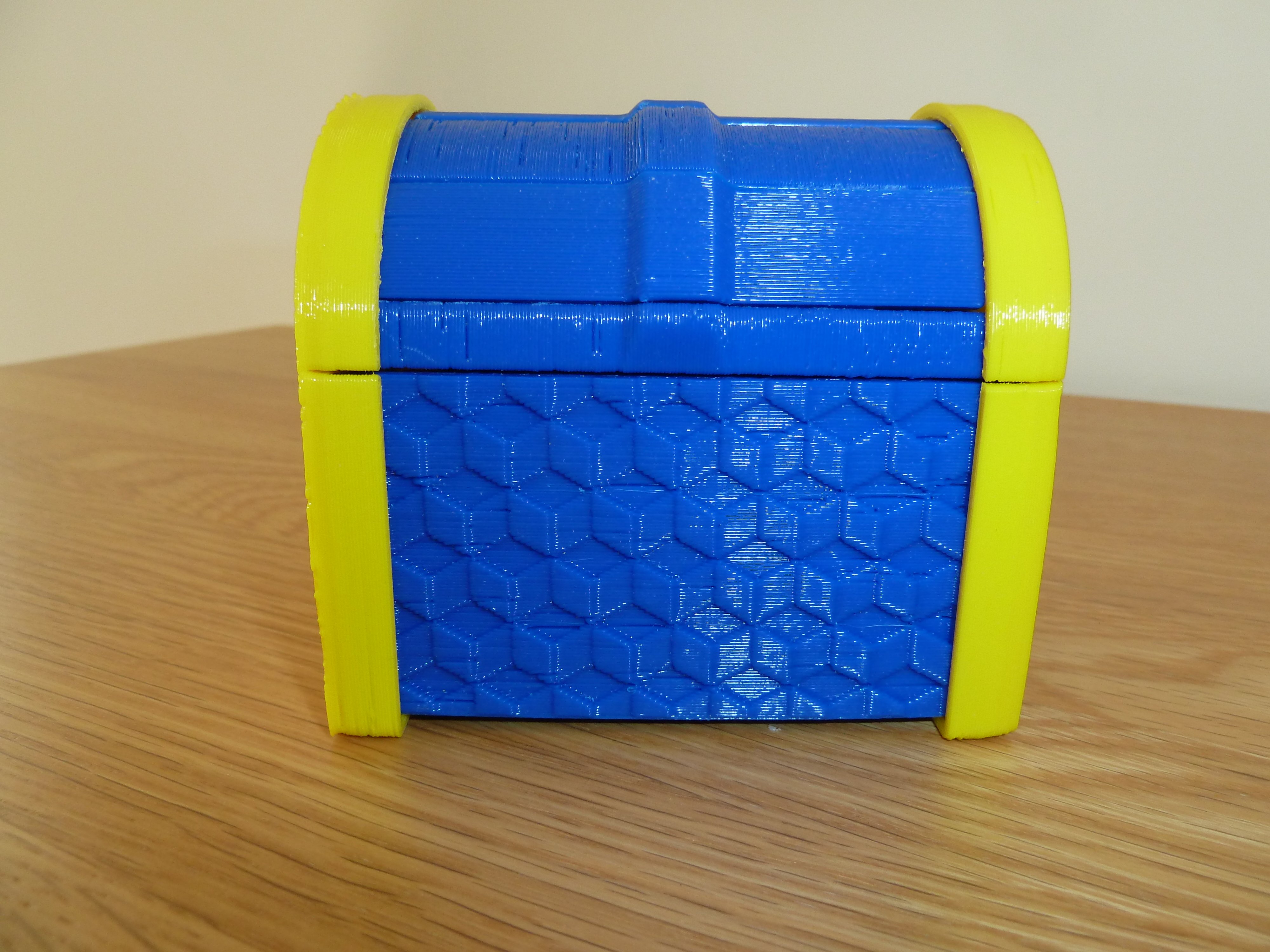 3D print Treasure Chest Puzzle Box - Update!・Cults