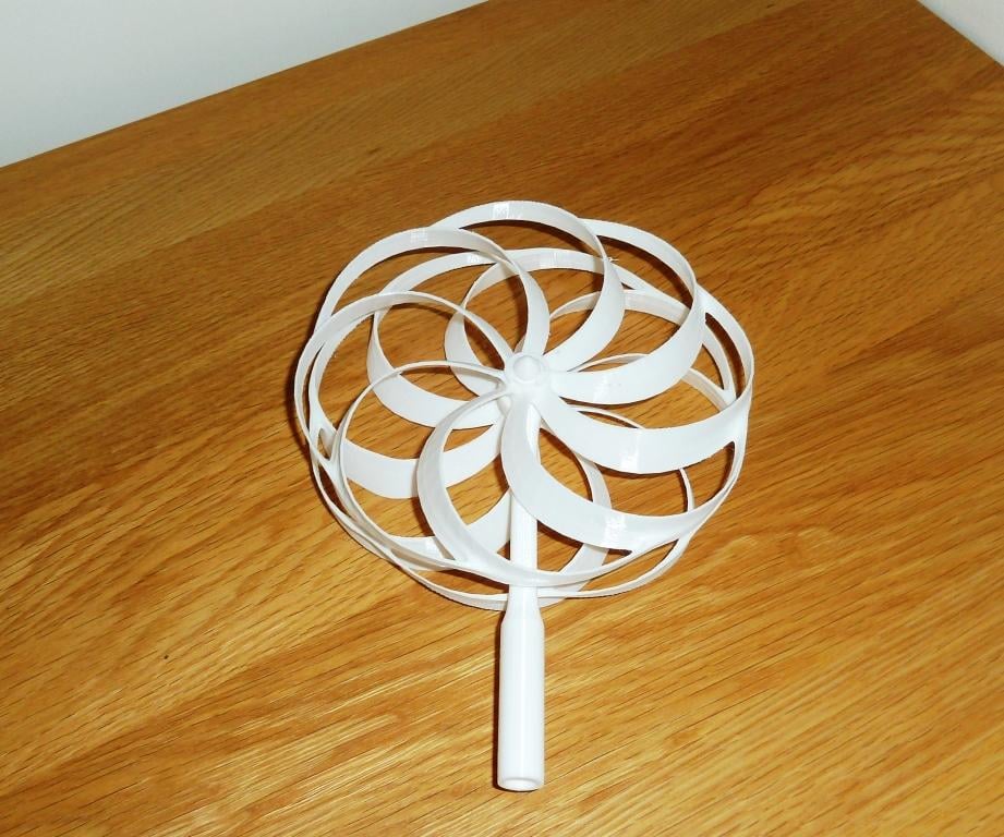 3D print Optical Illusion Pinwheel v2.5・Cults
